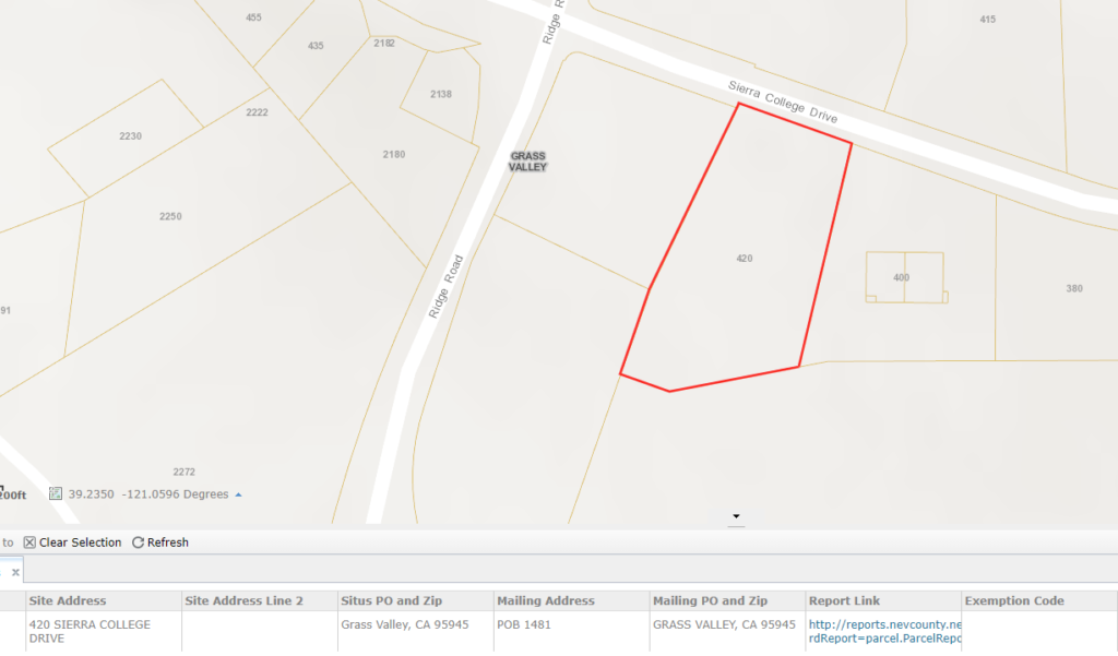 Finding Property Information Using Nevada County GIS - Sustainable ...