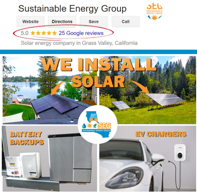 SEG Solar & Backup Power - Sustainable Energy Group